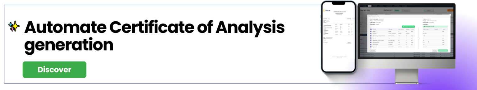 What is a Certificate of Analysis (CoA) ? - CIKLab